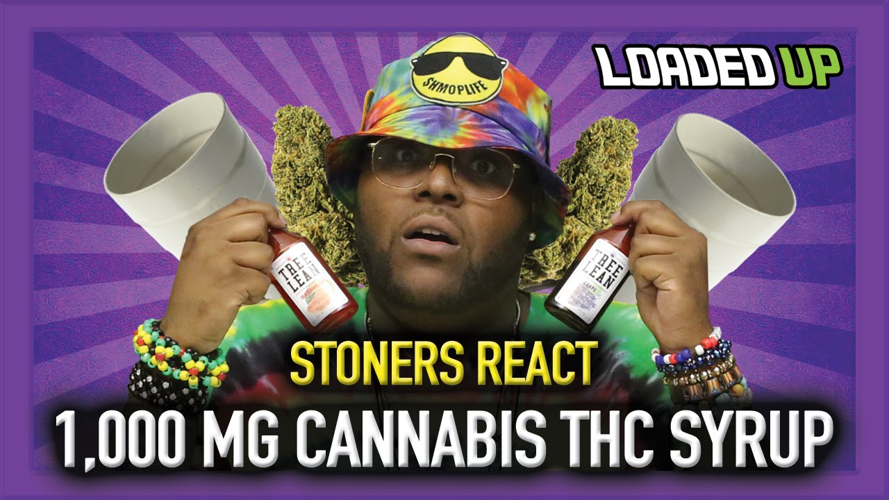 STONERS REACT TO 1000 MG WEED THC Syrup (WEED LEAN) - YouTube