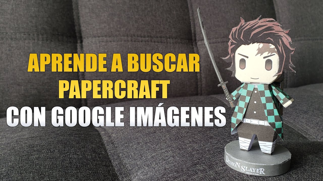 Así de FÁCIL es CONSEGUIR LAS PLANTILLAS de un PAPERCRAFT 😎 Tanjiro ...