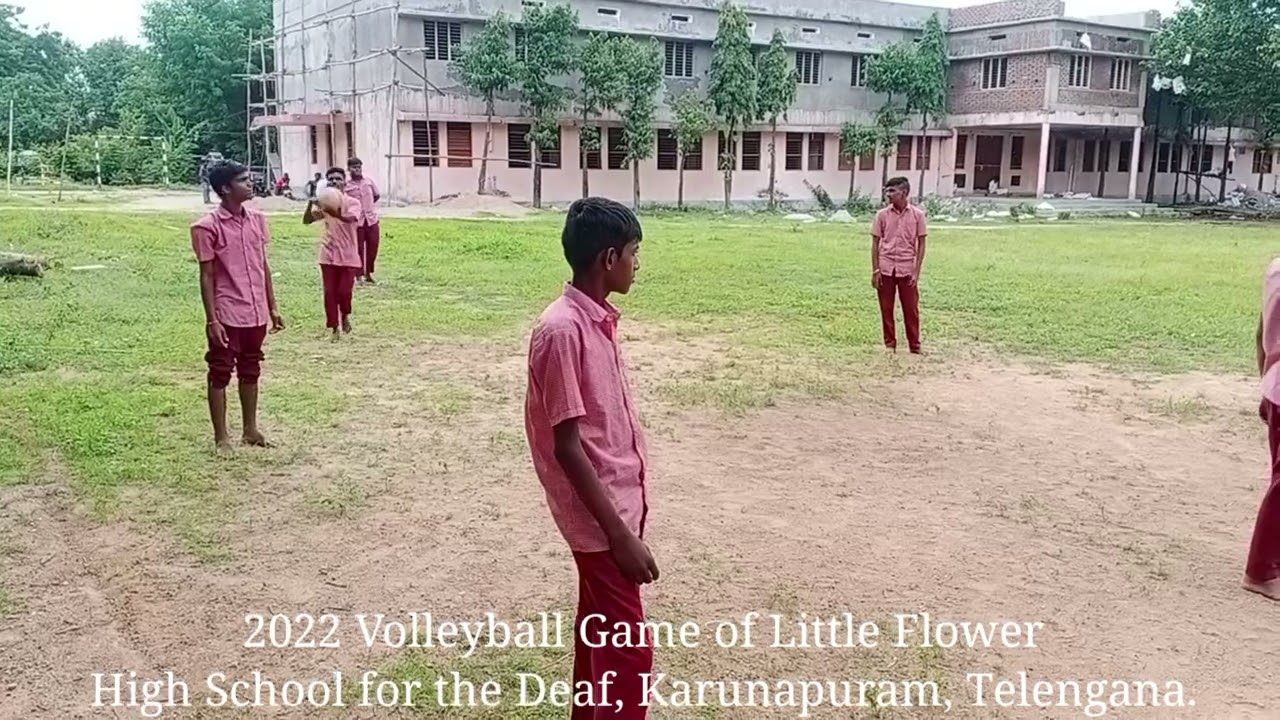 Volleyball 2022 of Little Flower High School for the Deaf, Karunapuram ...