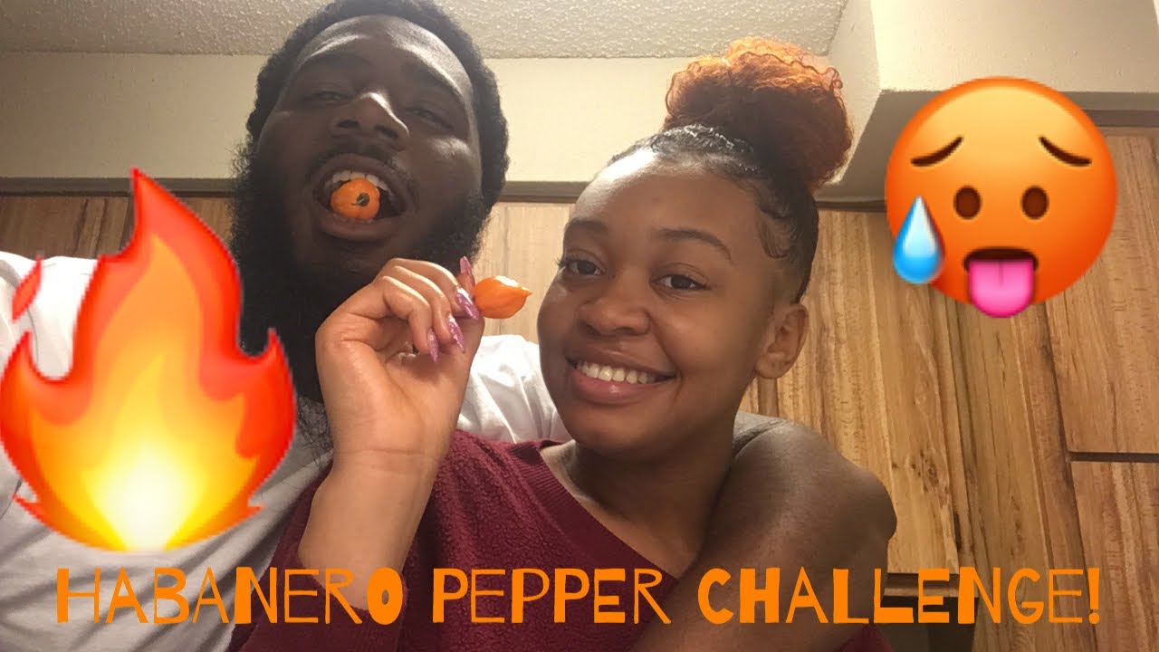 EXTREMELY HOT HABANERO PEPPER CHALLENGE - YouTube