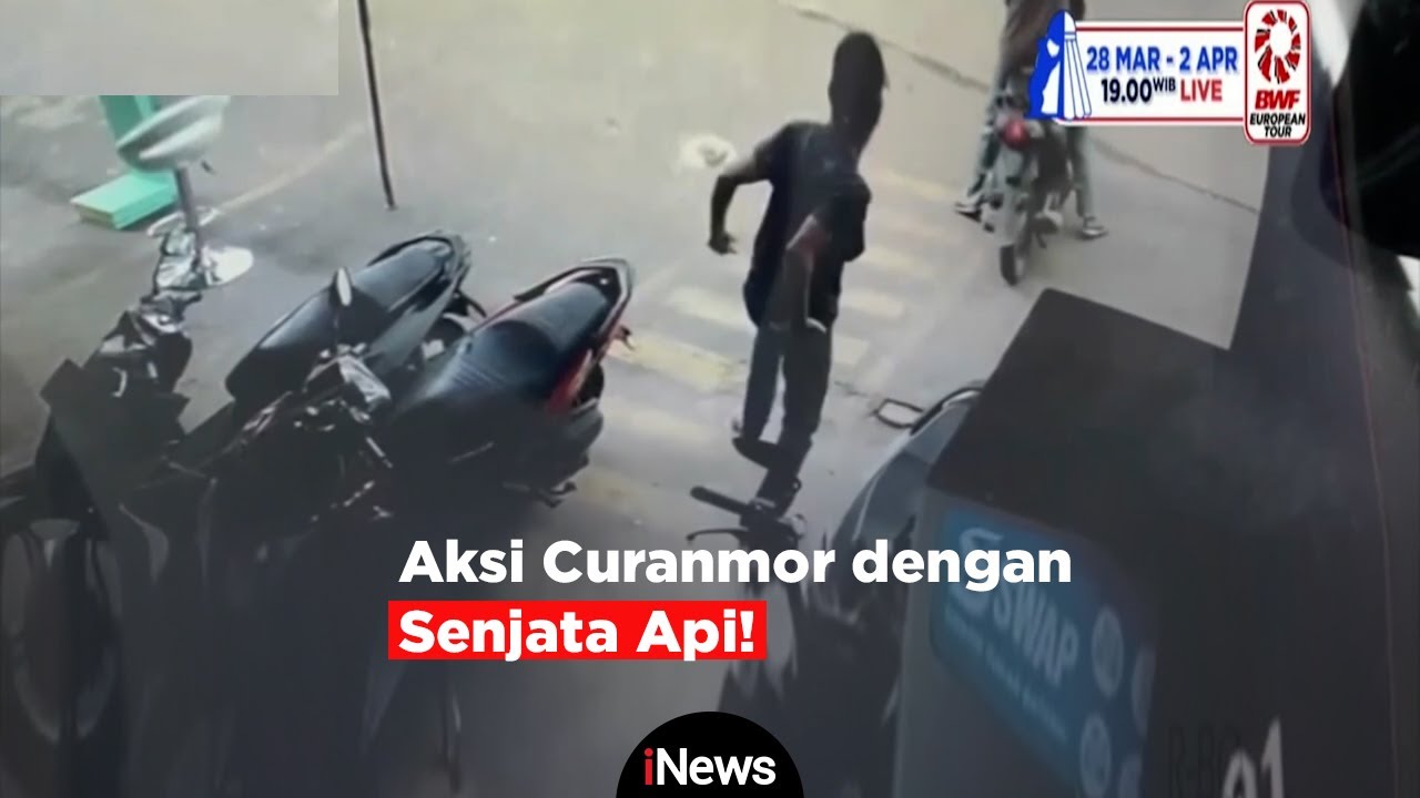 Terekam CCTV, Aksi Curanmor dengan Senjata Api Resahkan Warga di Bogor ...