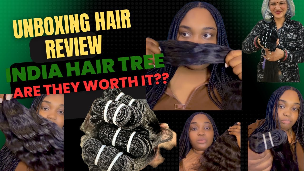 INDIAHAIRTREE RAW INDIAN HAIR (INSTAGRAM HAIR COMPANY) HONEST UNBOXING ...