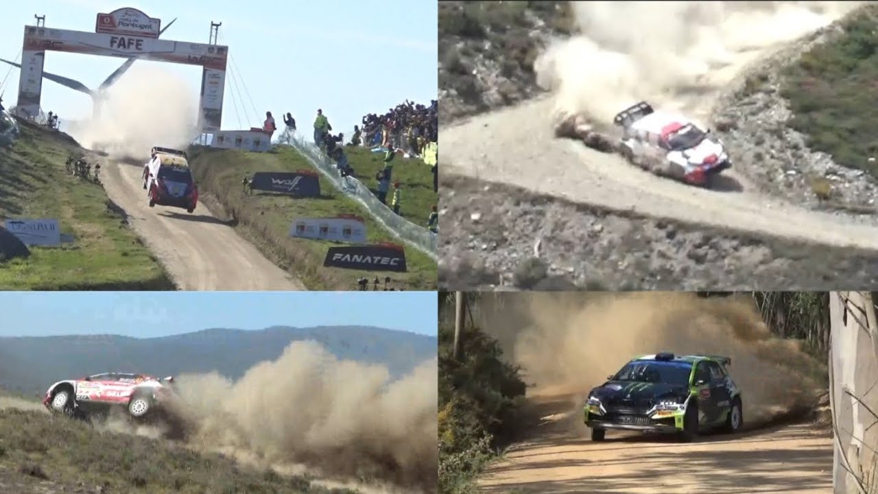 WRC Rallye Portugal 2023 | compilation + Big Jump Fafe - YouTube