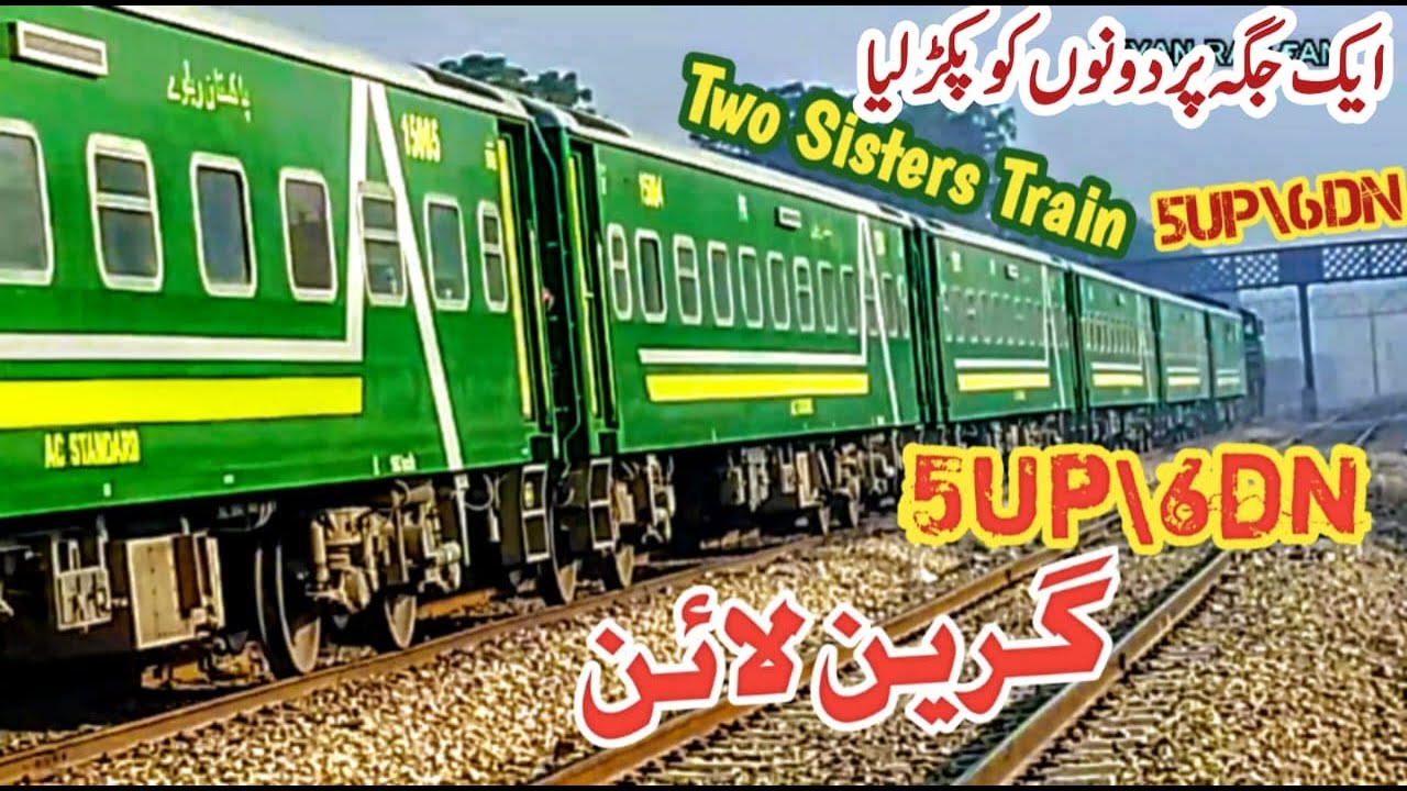 Two Sisters Train ko captured kr lia - YouTube