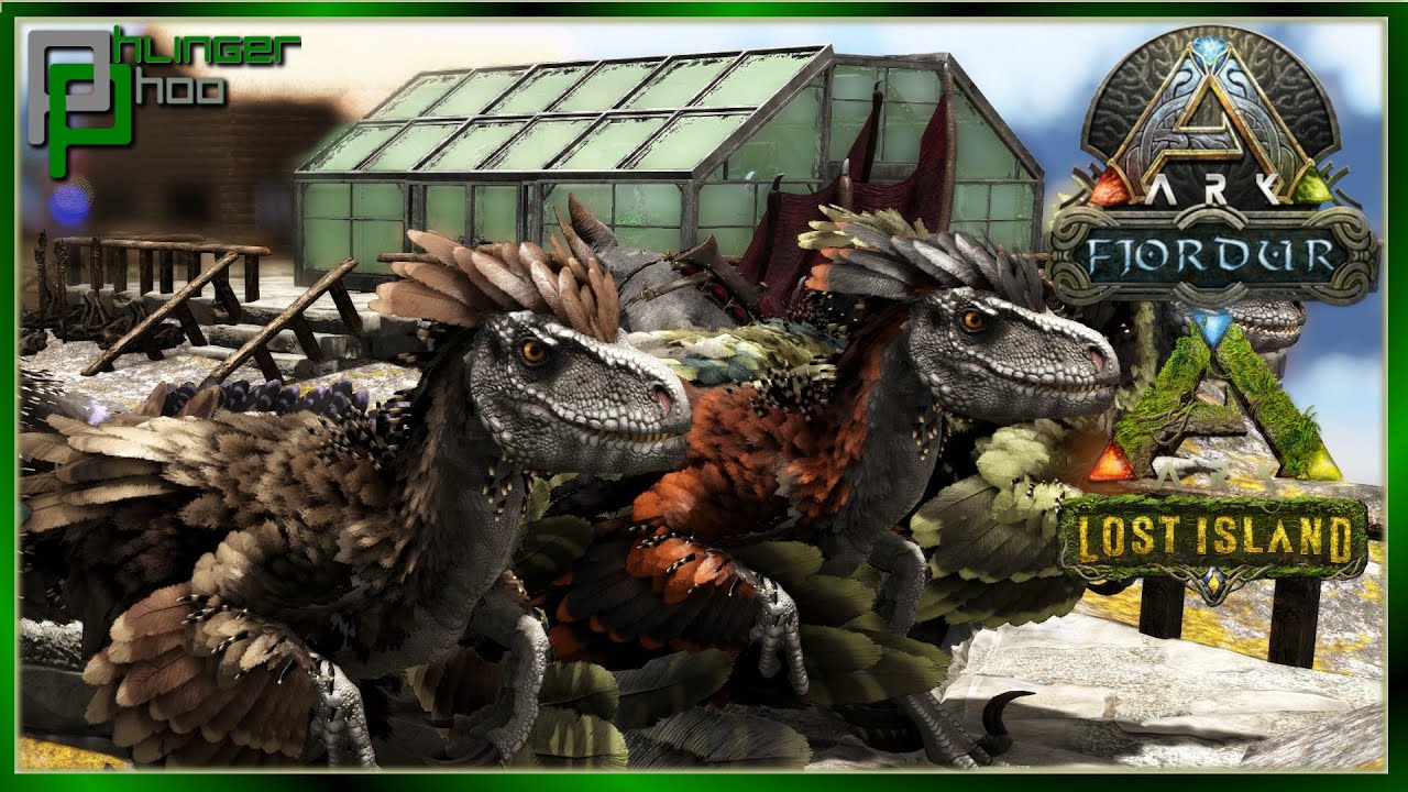 Setting up a Kibble Farm on Ark's Lost Fjordur 46 - YouTube