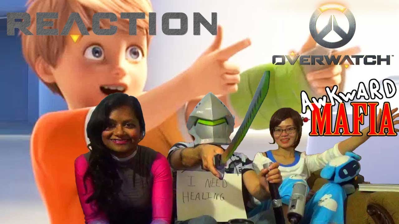 Overwatch Cinematic Trailer (Group Reaction) - Awkward Mafia Watches ...