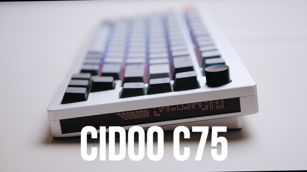 CIDOO「C75」 - YouTube