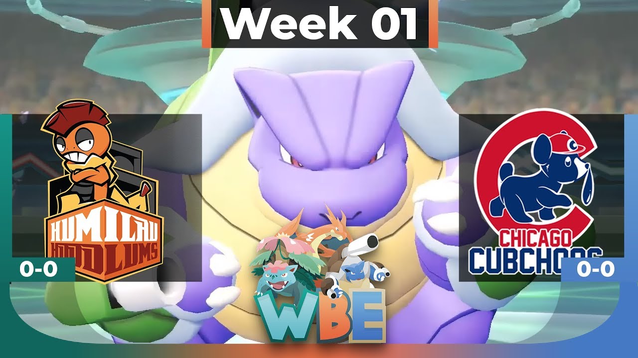 WBE Week 1 - Humilau Hoodlums Vs Chicago Cubchoos - Pokémon LGPE Wi-Fi ...
