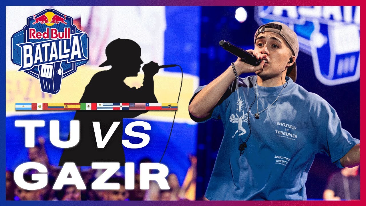 TU VS GAZIR | FORMATO REDBULL / 2023 / RYZER RAP - YouTube