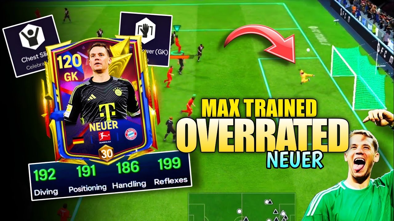 115 MANUEL NEUER REVIEW FC MOBILE | FC MOBILE RECORD BREAKERS NEUER ...