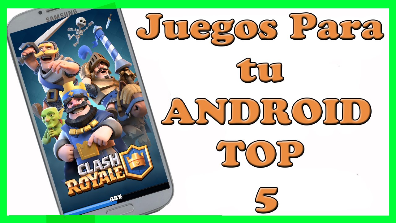 Juegos Recomendados Para tu Android Top 5 - YouTube