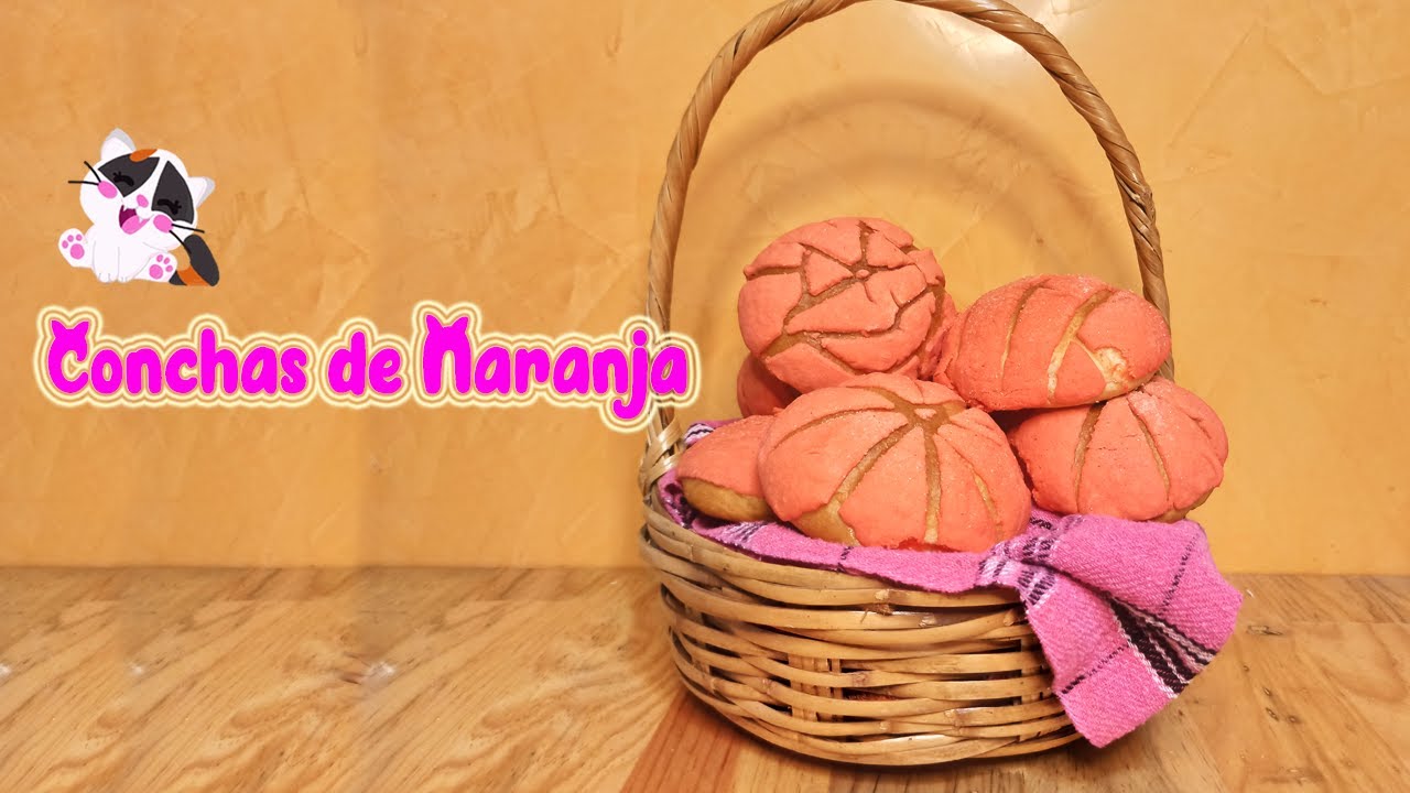 Cómo hacer Conchas de Naranja - YouTube