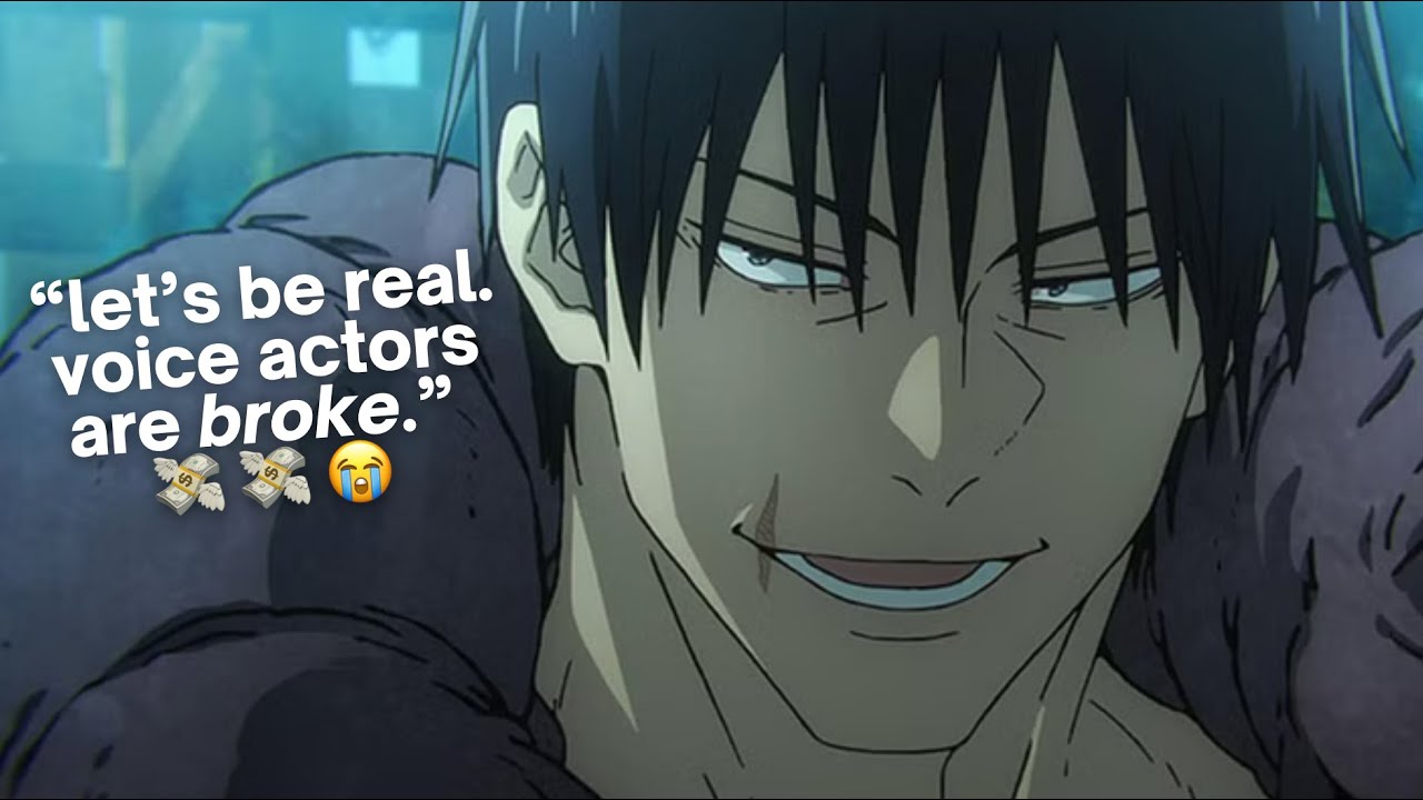 Toji’s VA when he was young and broke - YouTube