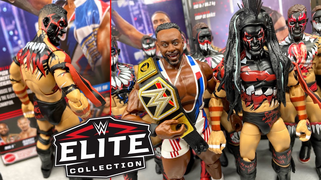 WWE ELITE 98 FINN BALOR & BIG E FIGURE REVIEW! - YouTube