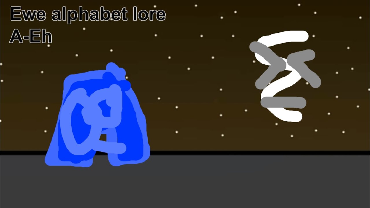 Ewe alphabet lore A-Ɛ... - YouTube
