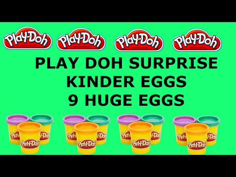 PLAY DOH DISNEY TOY SURPRISE COLLECTOR  EGGS