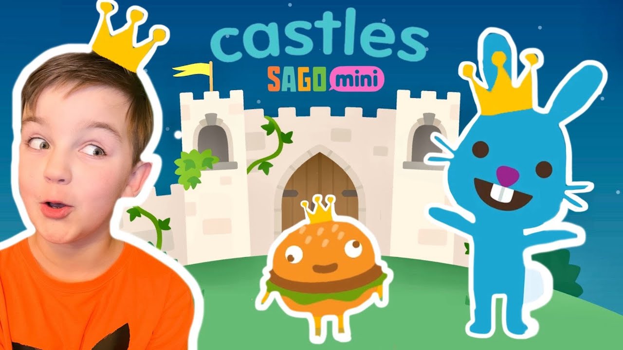 Sago Mini | Do you want to go to a medieval castle? | Gameplay with Ima ...
