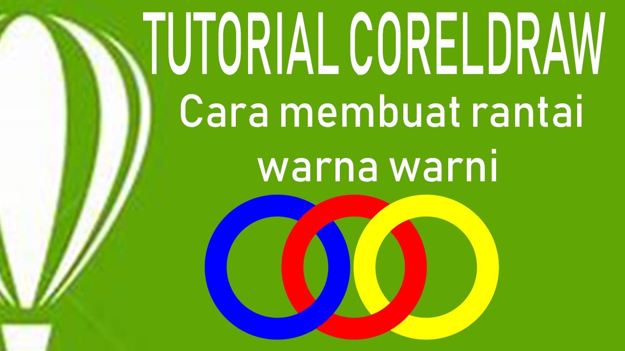 Tutorial Coreldraw X7 | Cara membuat rantai | CORELDRAW X7 - YouTube