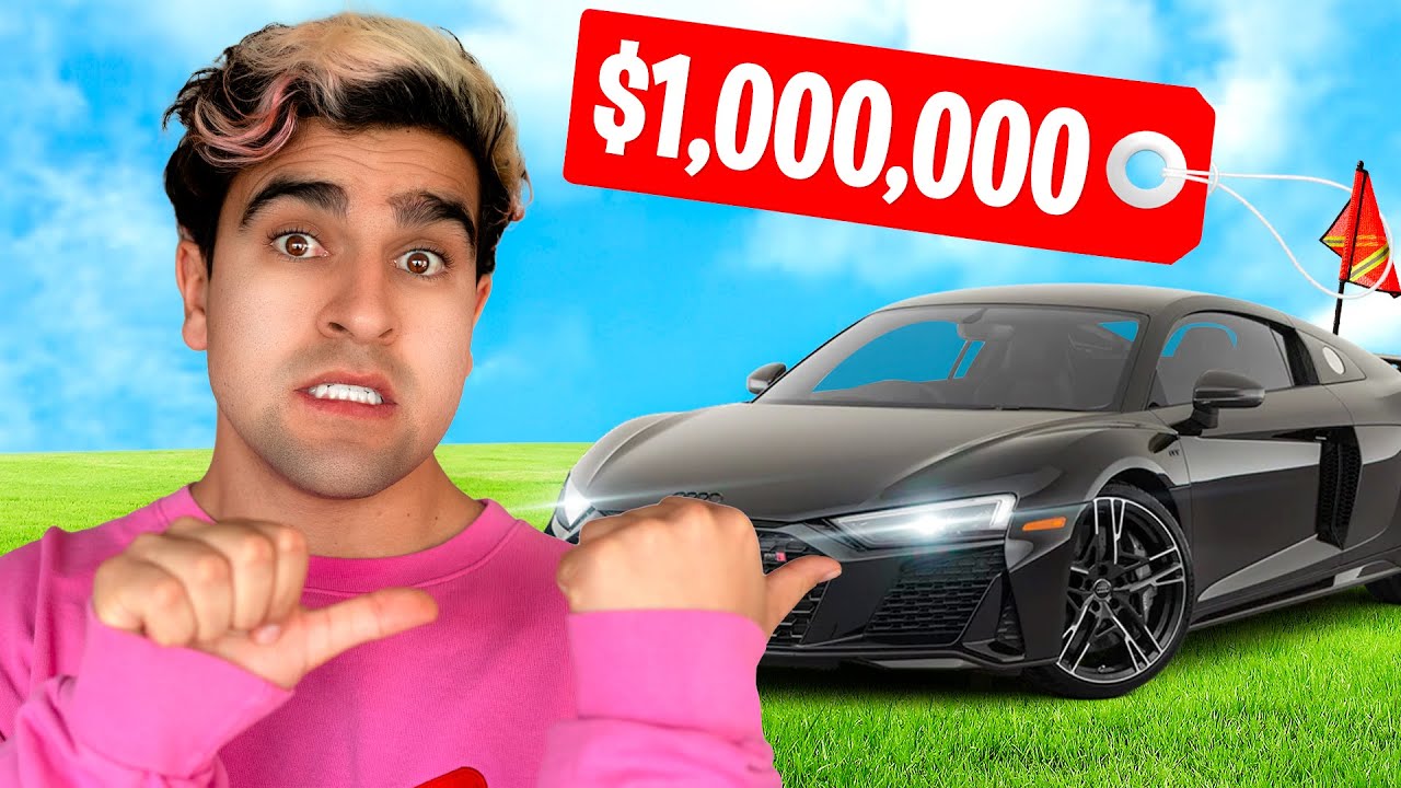 24 HORAS dentro de un carro de 1 MILLON - YouTube