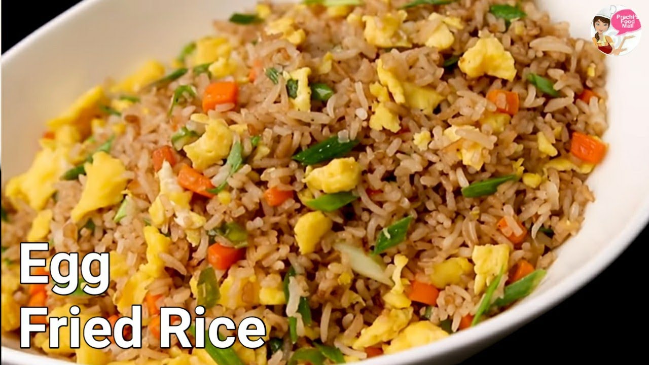 Spicy & Tasty Egg Fried Rice/ Easy Lunch Recipe / Egg Rice / Street ...