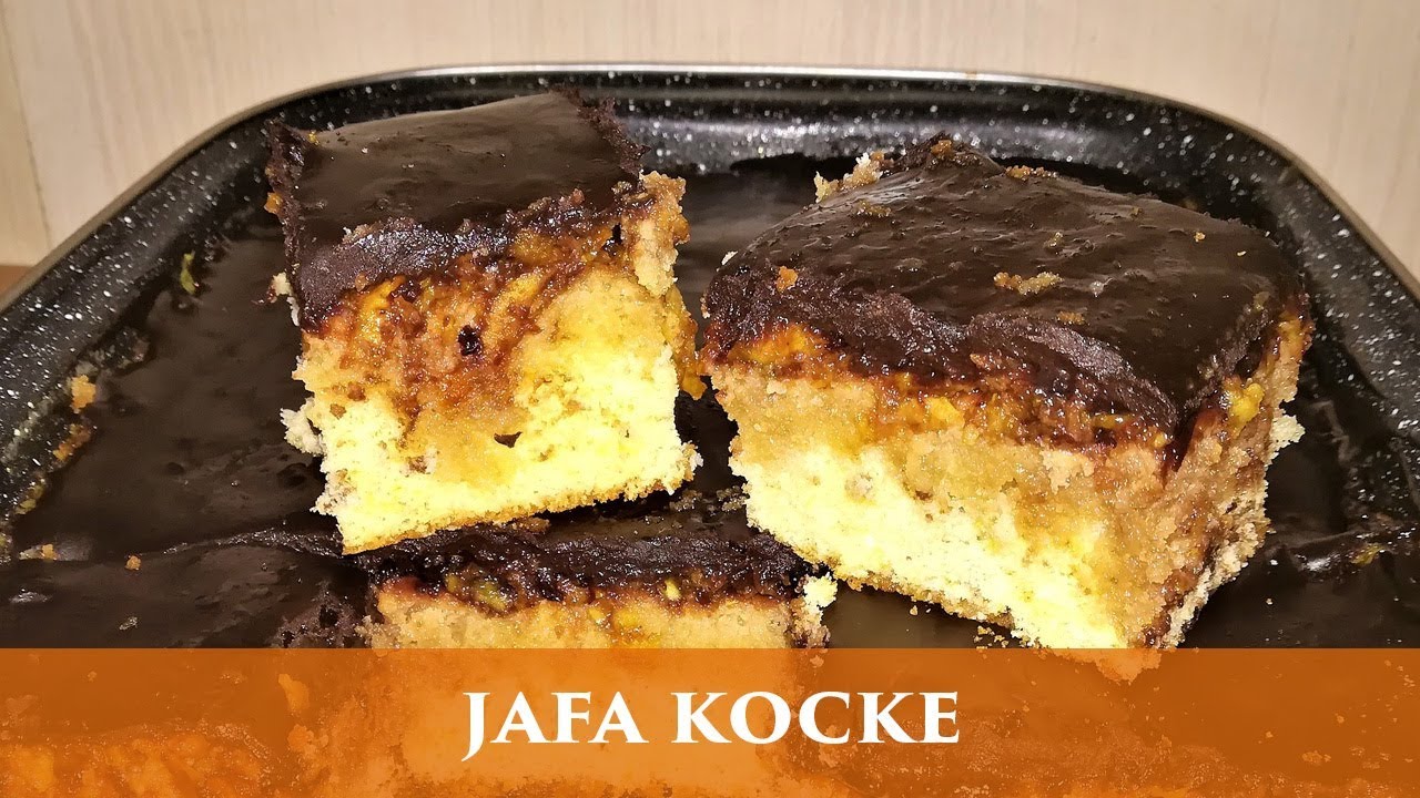 Jafa kocke! Jafa kolač! Mera na kašiku! Sočan i osvežavajući kolač kome ...