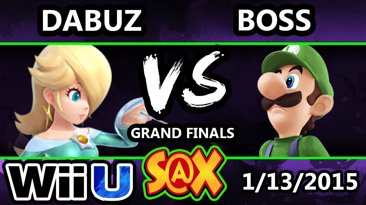 S@X - PL Xfire | Dabuz (Rosalina) Vs. WS | Boss (Luigi) SSB4 Grand ...