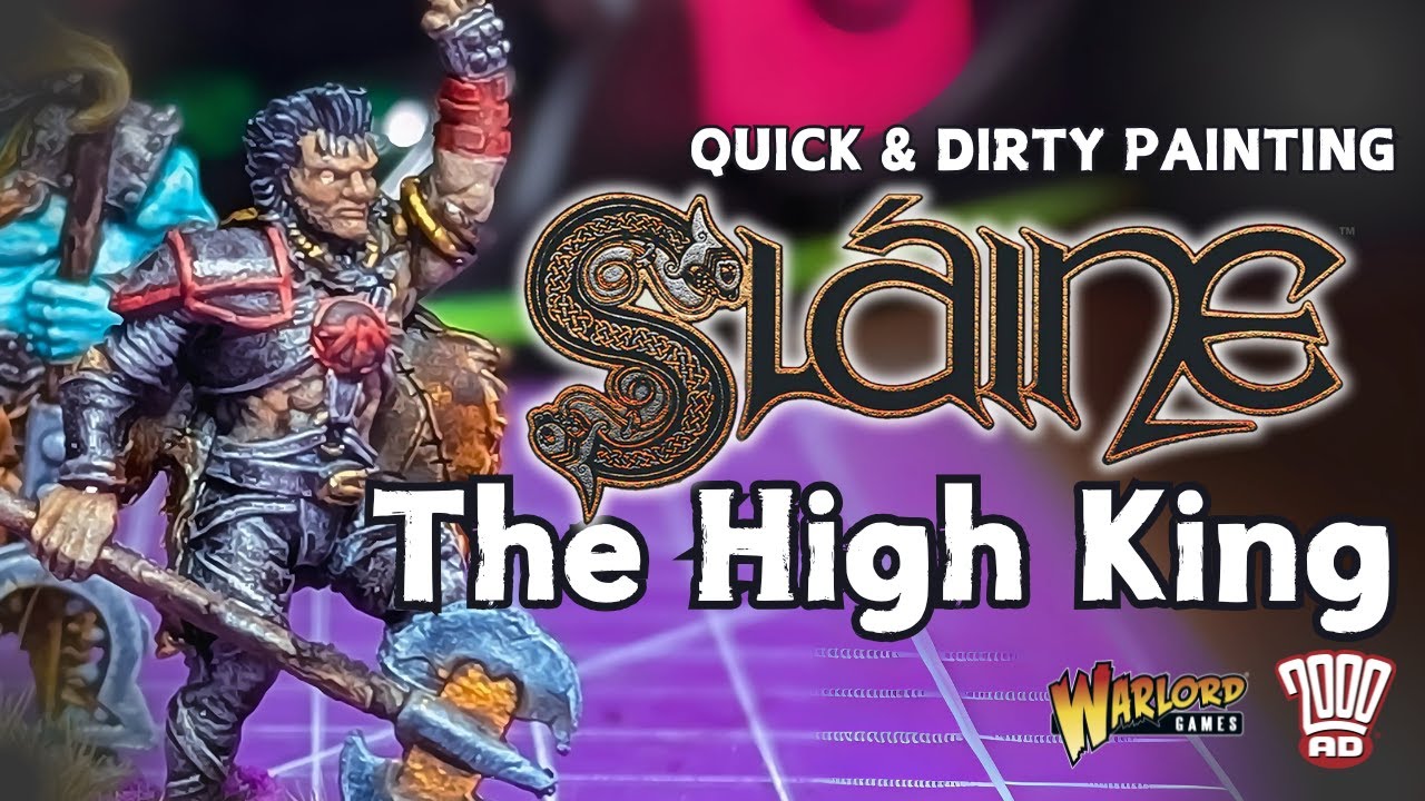 Quick & Dirty Slaine the High King – Painting Guide and lore | Warlord ...