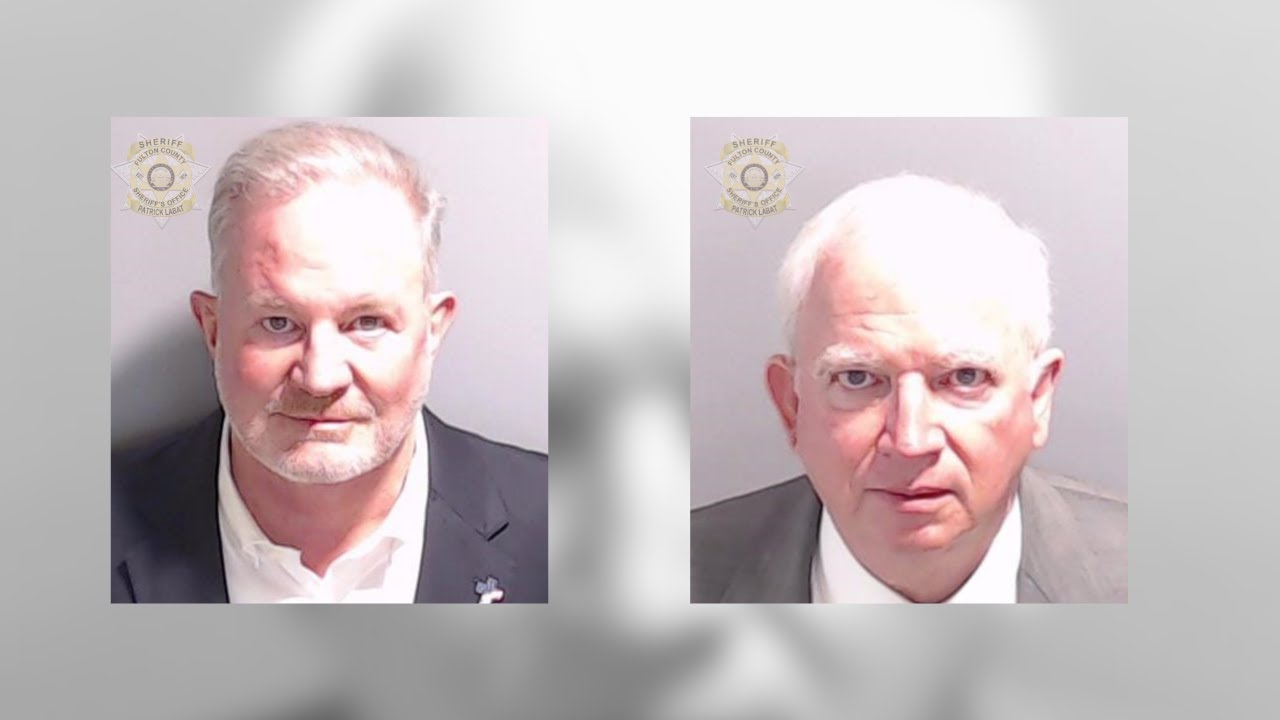 Mugshots of first two co-defendants in Trump election interference case ...