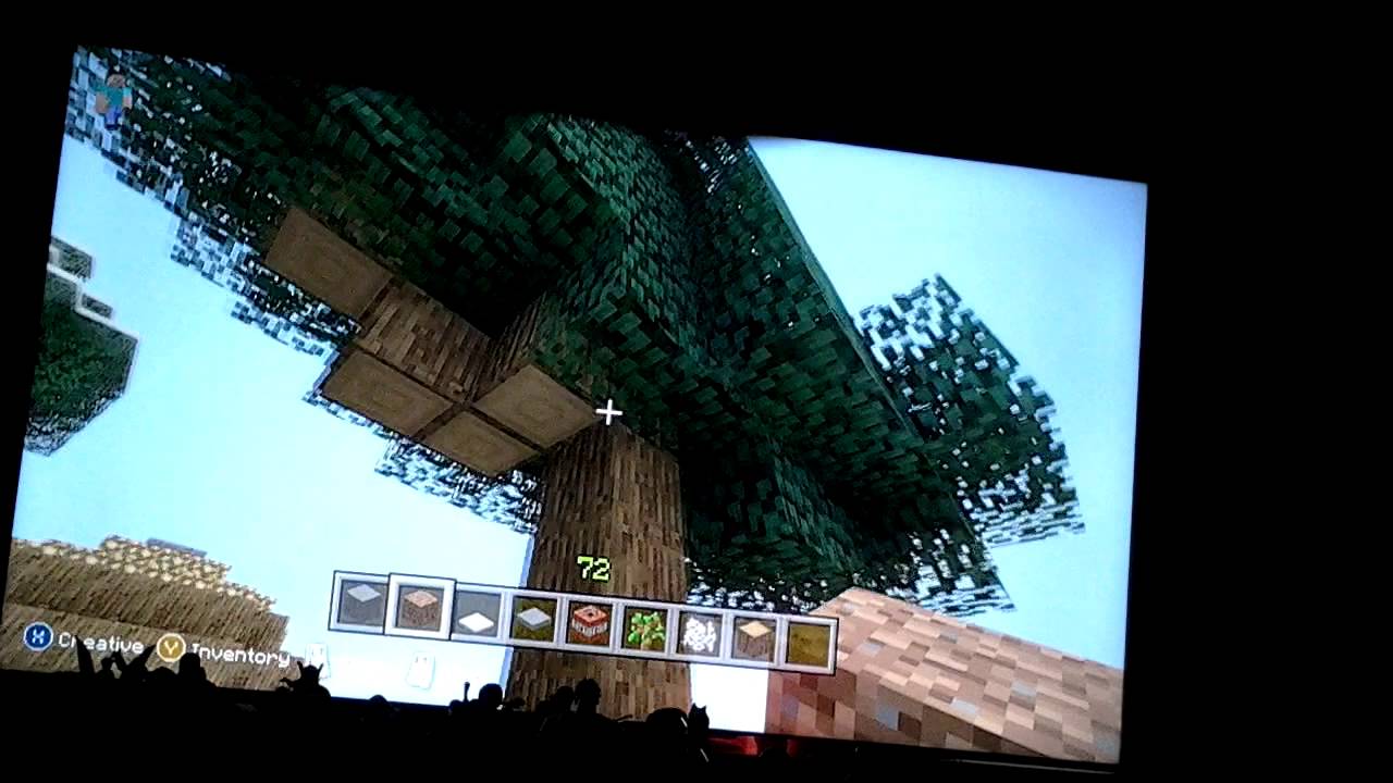 Minecraft tree trap tutorial - YouTube