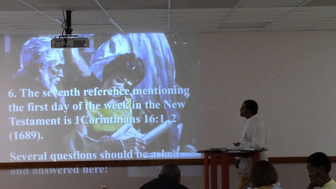 Lesson 11 Sunday Observance part One - YouTube