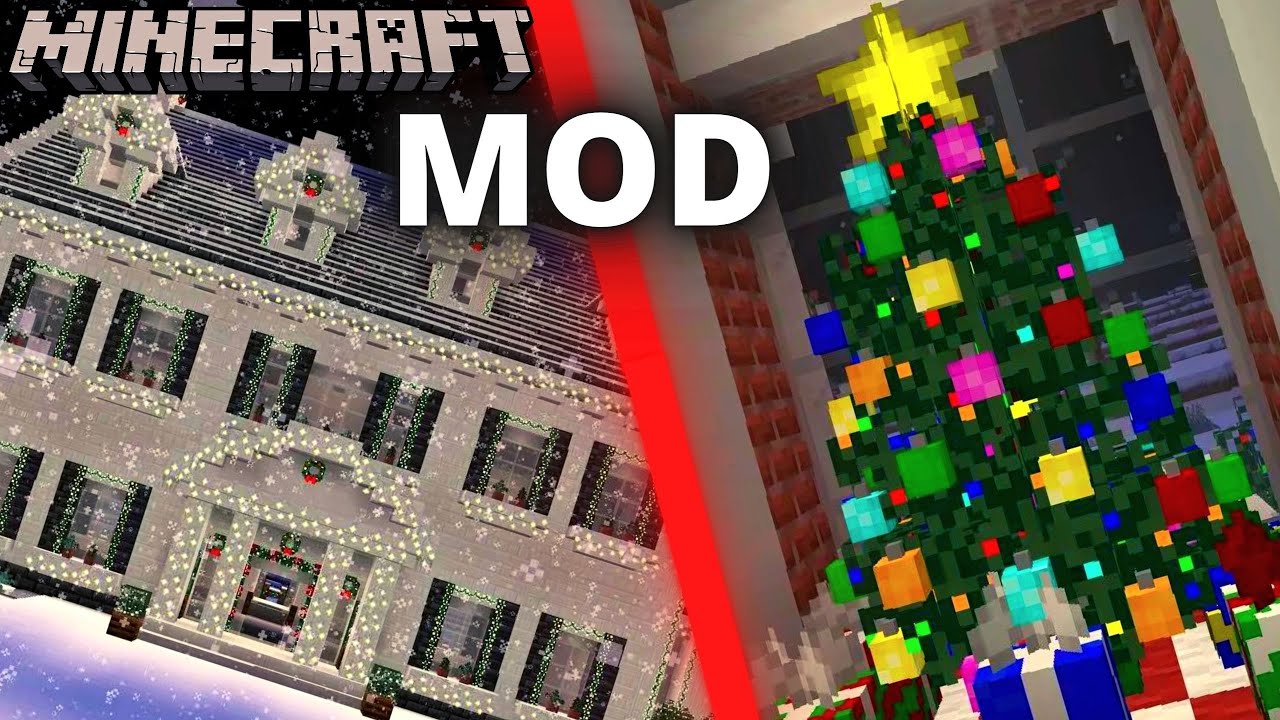 Minecraft Maiden's Merrymaking : Un mod de NOEL | Présentation - YouTube
