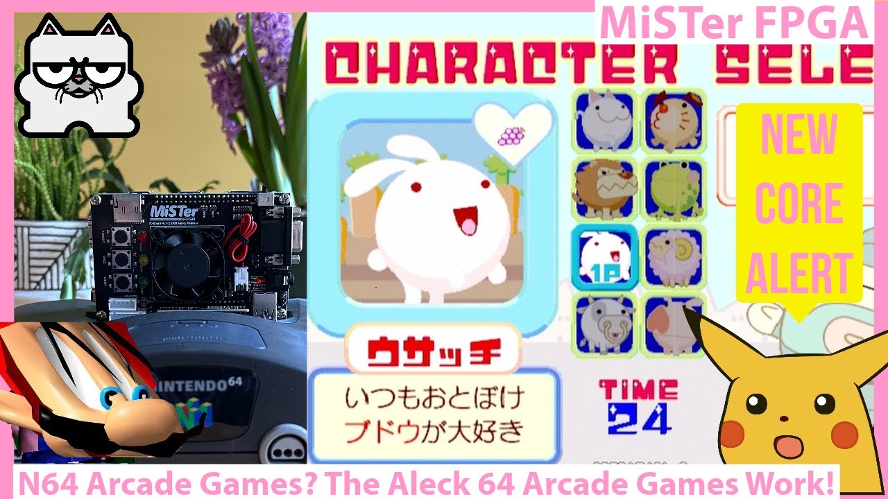 MiSTer N64 FPGA New Core Plays Arcade Games! Aleck 64 Games on MiSTer ...