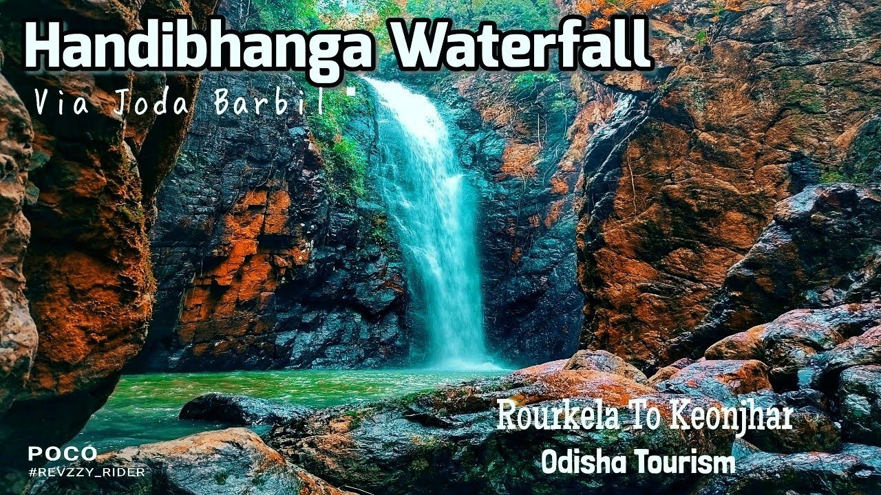 Handibhanga Waterfall Keonjhar ll Bike Trip To Keonjhar ll Rourkela ...