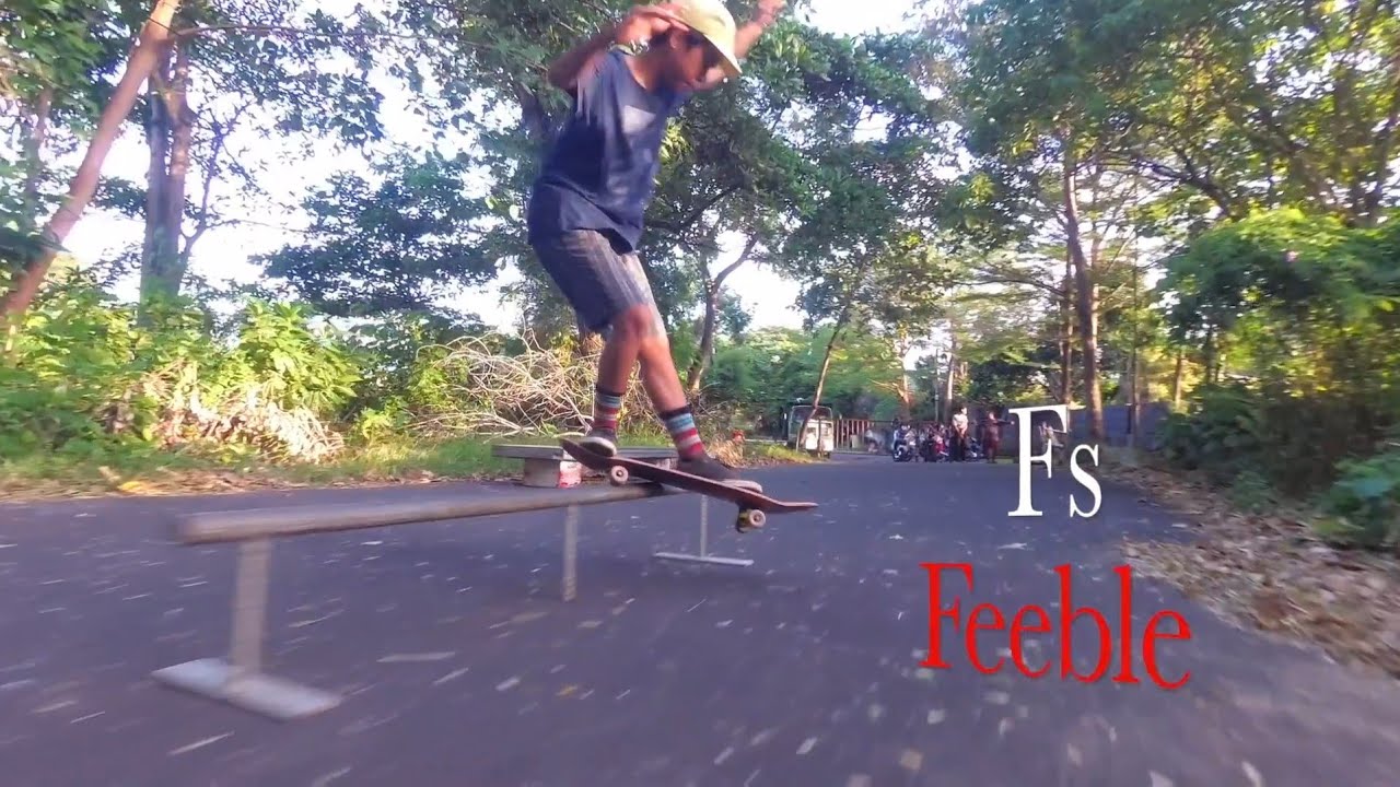 HOW TO FS FEEBLE GRIND - YouTube