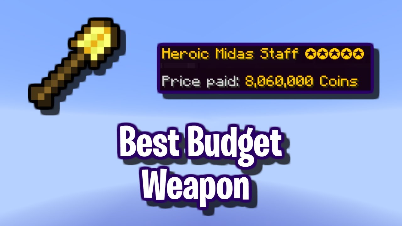 You Need THIS Cheap Midas Staff for Dungeons (Hypixel Skyblock Guide ...
