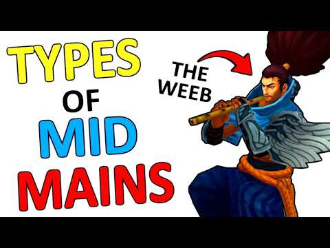 The 5 Types Of Mid Lane Players