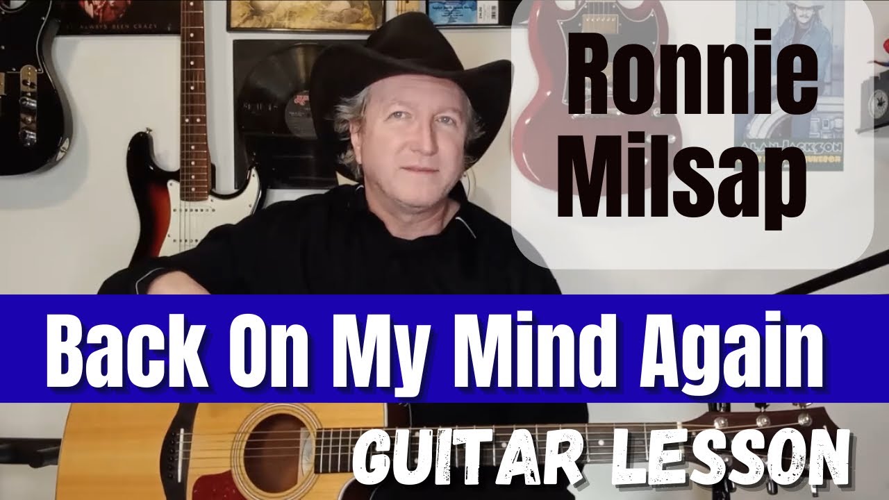 Back On My Mind Again - Ronnie Milsap Guitar Lesson - Tutorial - YouTube