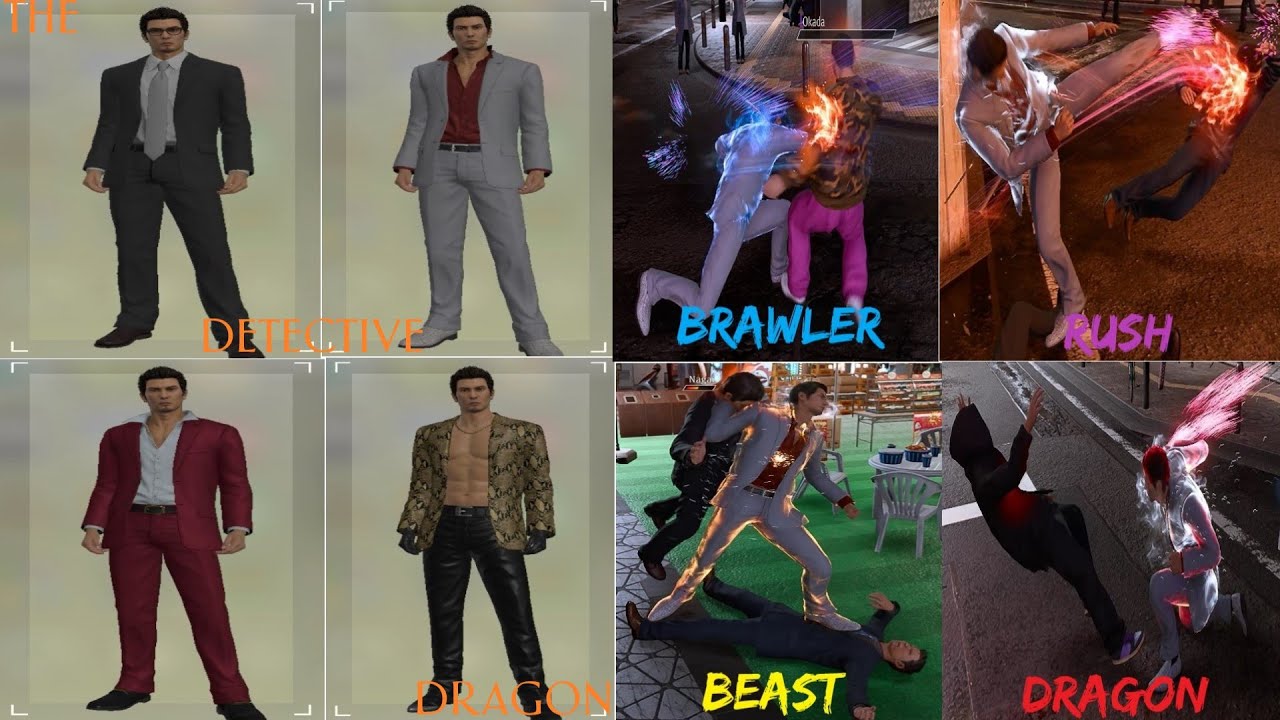 Lost Judgment Mods Showcase: The Detective Dragon + Kiryu Fighting ...