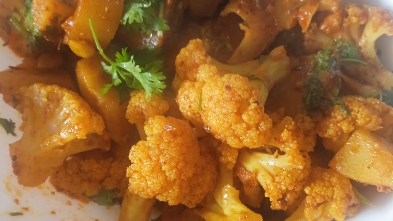 Aloo gobi sabji#tastyfood - YouTube