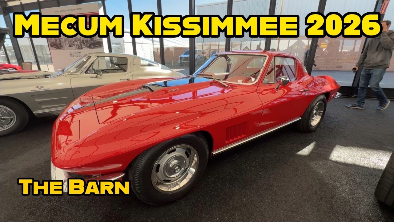 New Special Display Building at Mecum Auction Kissimmee 2026. "The Barn ...