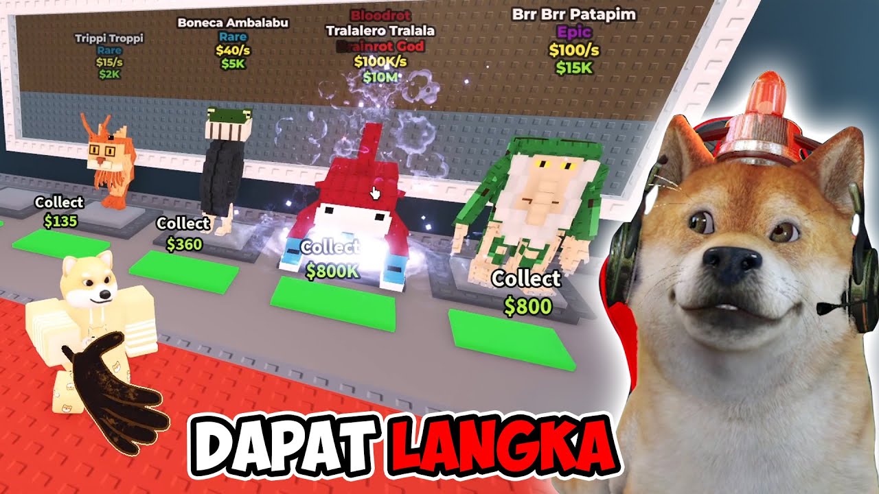 OBIT MENJADI PENCURI ANOMALY LANGSUNG DAPAT YANG LANGKA! - Roblox Steal ...