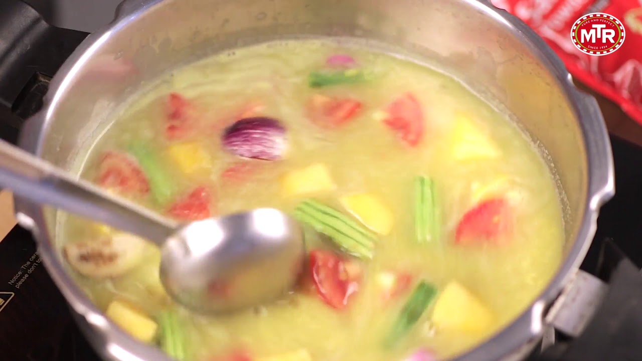 MTR Sambar Mix | Quick Recipe - YouTube