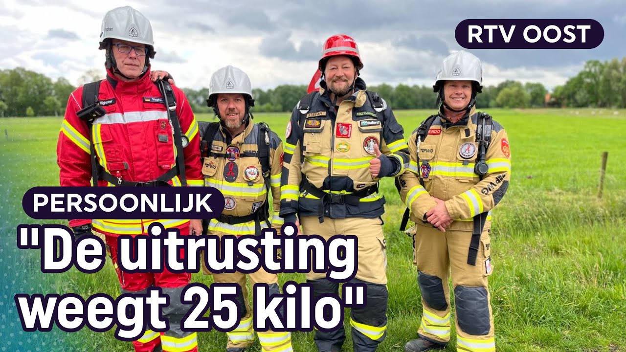 Deze brandweermannen lopen 680 km in volle uitrusting naar Berlijn ...