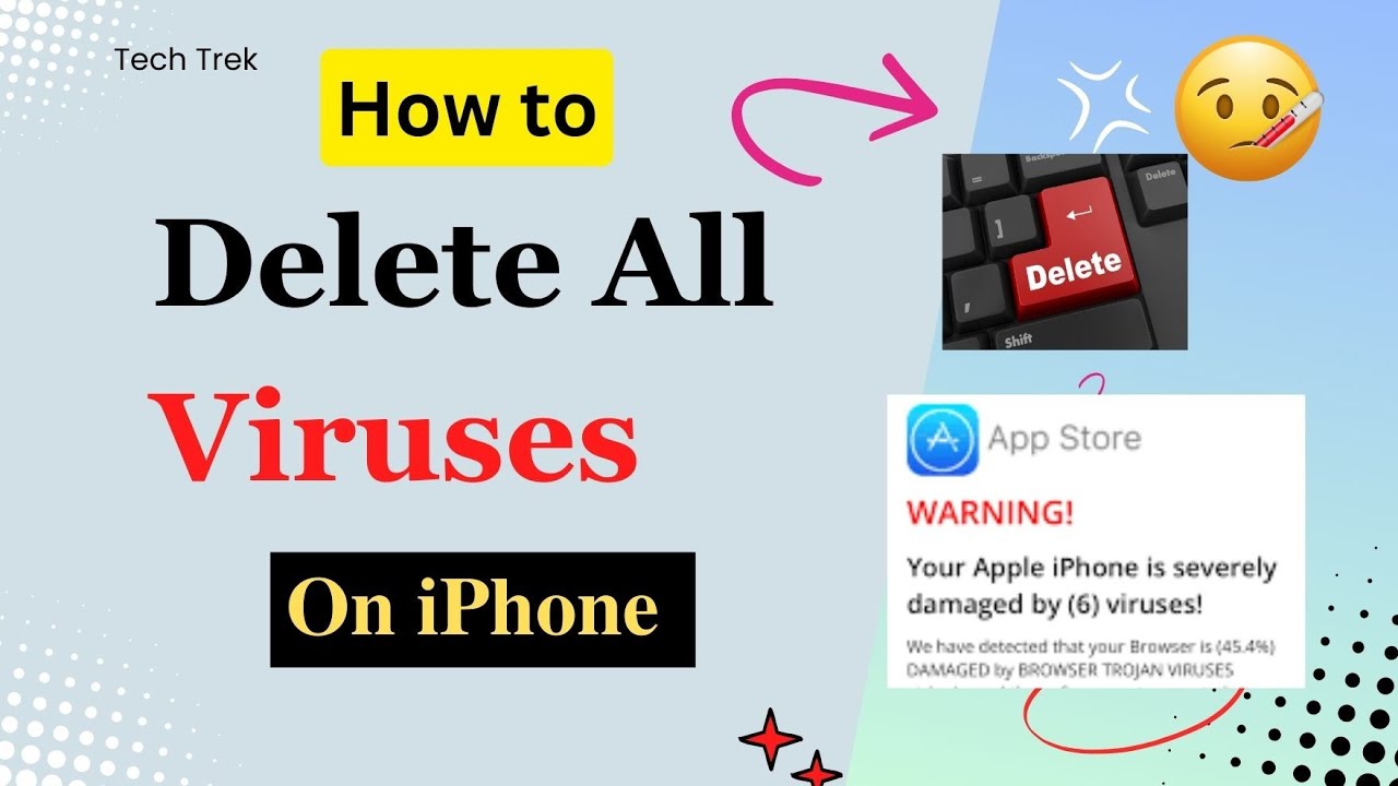 How to Delete all the viruses on iPhone | Secure Your iPhone from ...