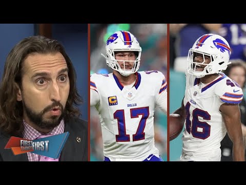 FIRST THINGS FIRST | Nick react Bills beat Dolphins 31-10 Allen:139Yds ...