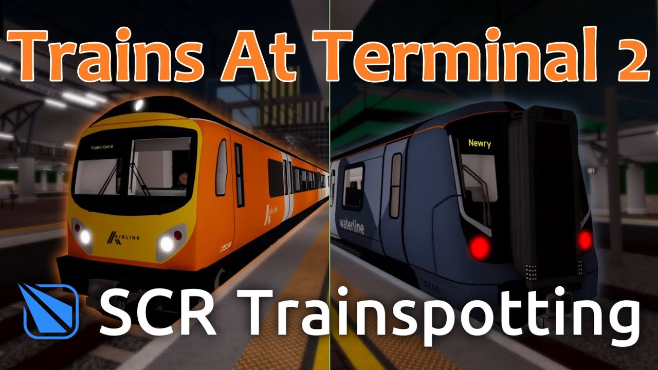 Trains At Terminal 2 - SCR Trainspotting - February 2025 - YouTube
