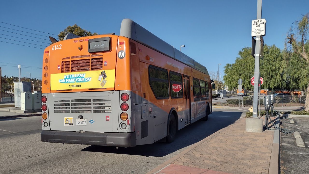Full Ride LA Metro Line 224 Universal / Studio City Sta to Sylmar / San ...