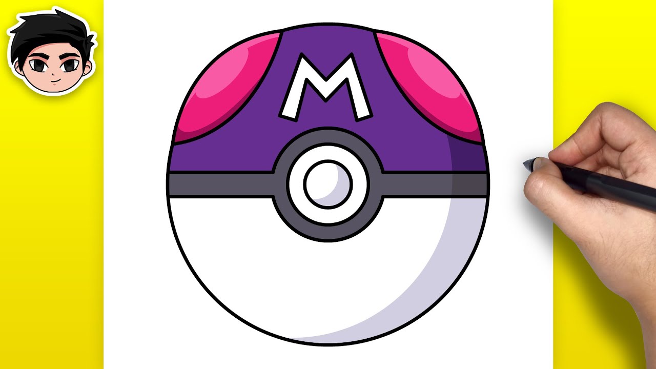 Como Dibujar Master Ball - YouTube