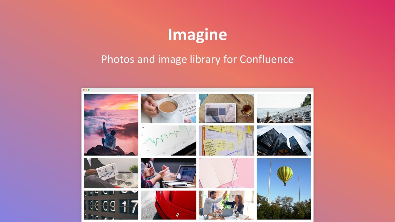 Imagine | Photos and image library for Confluence - YouTube