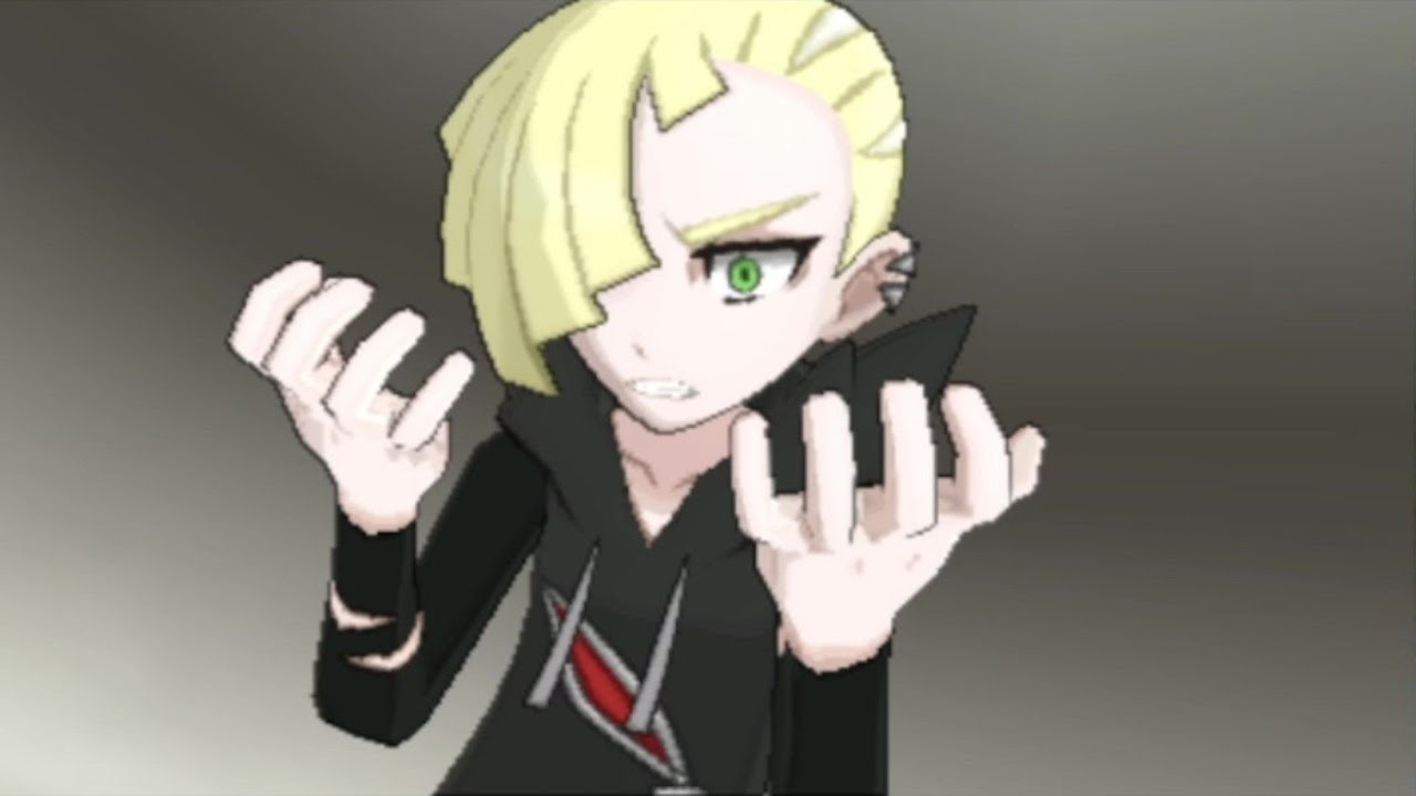 Pokémon Ultra Sun/Ultra Moon - Gladion Battle (Aether House) - YouTube